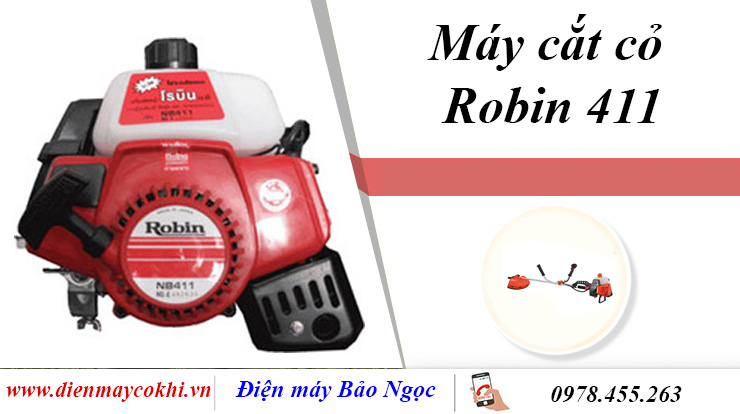 Giá máy cắt cỏ Robin 411 là bao nhiêu?